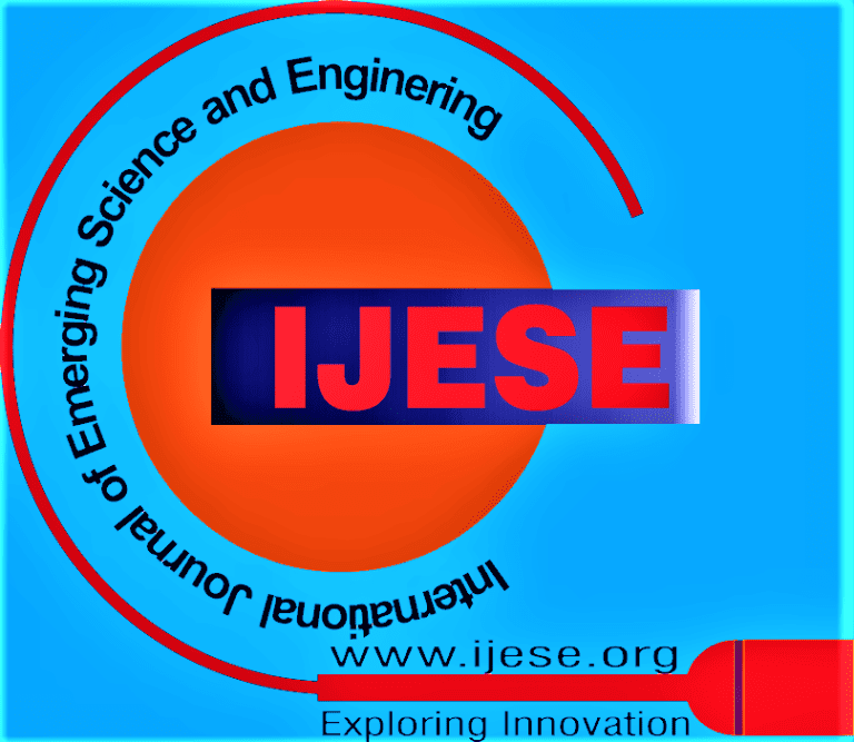 International Journal of Emerging Science and Engineering (IJESE ...